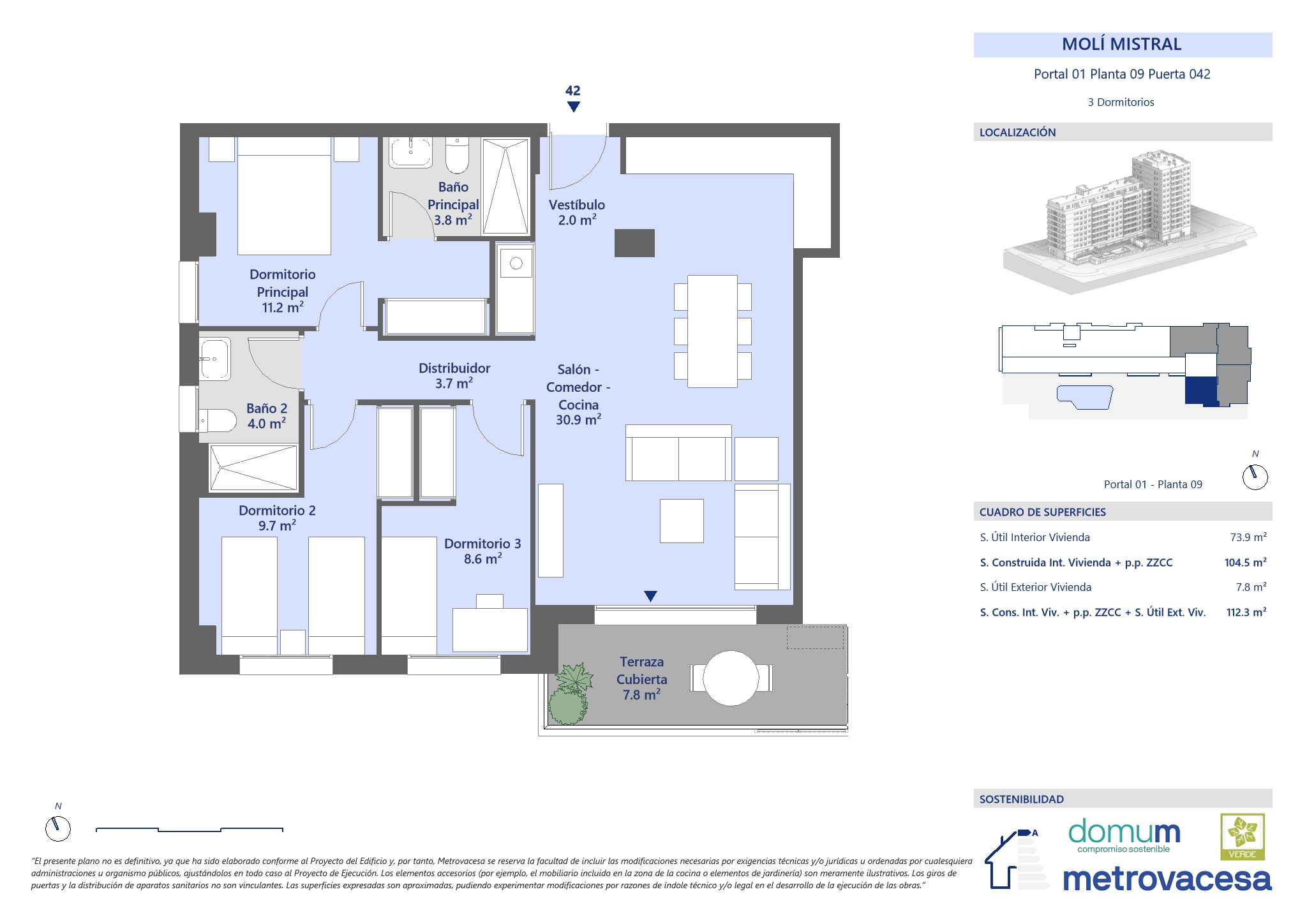 Molí Mistral: obra nueva en Quart de Poblet | Metrovacesa